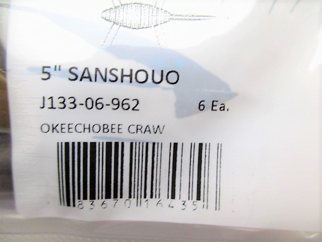 5”SANSHOUO / ルアー通販ショップ 7PALMS WEB店